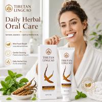 China Toothpaste Factory Customizes Teeth Whitening Toothpaste with Herbal Cordyceps Ingredients to Relieve Gum Oral for sale