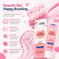 China OEM/ODM Custom Olaf Kids Toothpaste Anti Sugar Acid Protects Tooth Enamel Sweet Orange Flavor Anti-Cavity Children's Toothpaste for sale