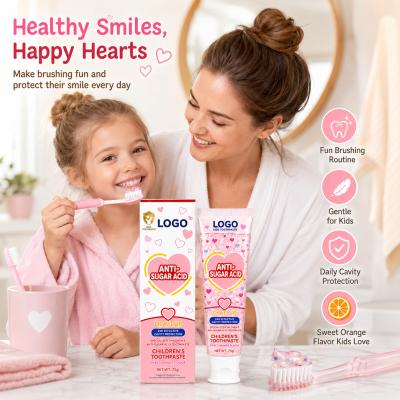 China OEM Children Organic Regular Size 12H Anti-Cavity Fresh Mint Toothpaste Tube for Home Use Strong & Sensitive Teeth Care for sale