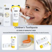 China Custom Fruit Flavor Toothpaste for Children Anti Cavity Antibacterial Probiotic Fluoride Toothpaste Suitable for Home Use for sale
