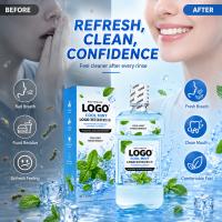 China Private Label Liquid Mouth Wash Teeth Whitening Oral Care Bottle Mint Flavor Mouthwash Alcohol Free for sale