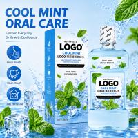 China Private Label Liquid Mouth Wash Teeth Whitening Oral Care Bottle Mint Flavor Mouthwash Alcohol Free for sale