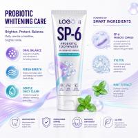 China 100% Natural Oral Cleaning Tooth Stains Removal Teeth Gum Care Brightening Probiotic Whitening Sp-6 Toothpaste for sale