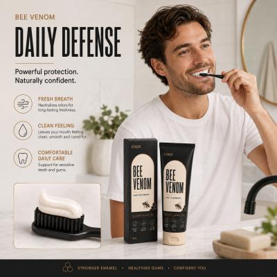 China Keepup OEM Customized Natural Fluoride-Free Teeth Whitening Toothpaste Propolis Extract Organic Ingredients Anti-Cavity Fresh for sale