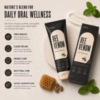 China Keepup OEM Customized Natural Fluoride-Free Teeth Whitening Toothpaste Propolis Extract Organic Ingredients Anti-Cavity Fresh for sale