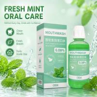 China Cetylpyridinium Chloride 0.08% Concentration Mouthwash with Alcohol & Vitamin C | Fresh Mint 30-Second Instant Breath Freshening Daily Teeth Care for sale