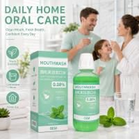 China Natural Herbal Extract Gentle 80ml Mouthwash Soothe Gum Discomfort Remove Bad Breath Portable Daily Oral Cleaning Liquid for sale