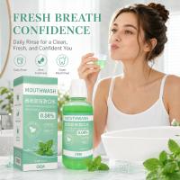 China Natural Herbal Extract Gentle 80ml Mouthwash Soothe Gum Discomfort Remove Bad Breath Portable Daily Oral Cleaning Liquid for sale