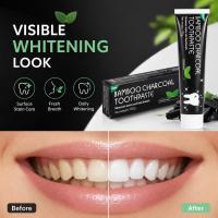 China New Keepup Adult Bamboo Charcoal Toothpaste Black Mint Flavor Fresh Breath Herbal Oral Health Whitening Organic Crystal Paste for sale