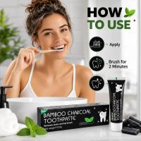 China OEM Natural Toothpaste Toothpaste Teeth Whitening Fluoride Free Toothpaste Anti-Plaque Herbal Bamboo Charcoal for sale