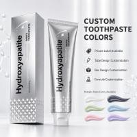 China Hydroxyapatite Whiten Toothpaste 120g Remove Tooth Stains Deep Teeth Whitening Fresh Breath Wholesale OEM ODM for sale