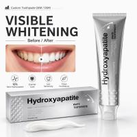 China Hydroxyapatite Whiten Toothpaste 120g Remove Tooth Stains Deep Teeth Whitening Fresh Breath Wholesale OEM ODM for sale