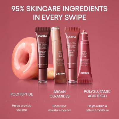 China Hot Sell Base Lip Glaze Sofe Jelly Texture Quality Shimmer Lipgloss for sale