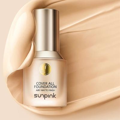 China Professional Oil Control Foundation Full Coverage Long Lasting Matte Color Liquid Foundation for sale