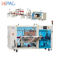 China Hipac Automatic Electric Carton Erector Machine with 8-12carton/min Speed for Paper Case Opening and Forming for sale