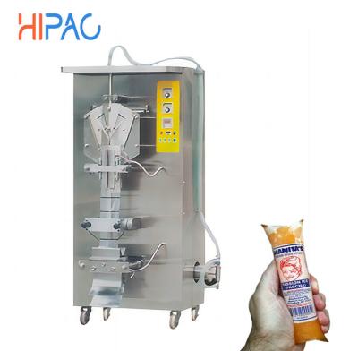 China Hipac Liquid Filling Machine Fruit Beverage Juice Water Packing Machine Automatic Date Printer Vertical 500ml bag Filling for sale