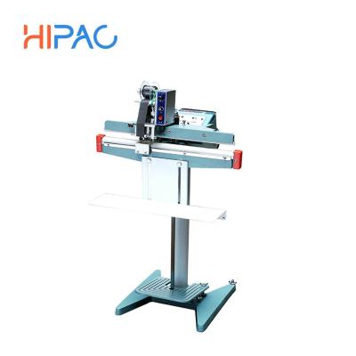 China HIPAC PFS-P350/450/650 Semi-Automatic Pedal Sealer with 350/450/650mm Sealing Length and 2-8mm Sealing Width for sale