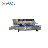 China HIPAC FPM150E Ink-jet and Sealing Machine Heat Sealer China Hot Selling Aluminum Foil Bag Tea Biscuit Film Bag Sealing Machine for sale