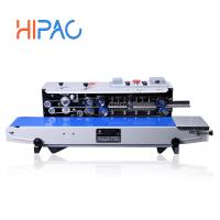China Hipac FRD1000W Electric Band Sealer with 0-18m/min Sealing Speed 220V Power Supply and Adjustable Temperature for Beverage Packaging for sale