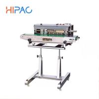 China Hipac 500W Electric Semi-Automatic Continuous Band Sealing Machine New Condition Core Gear for Foil Plastic Bag Sealer for sale