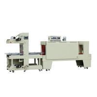 China Fully Automatic Side Push PE Cuff Film Glass Water Beverage Beer Carton Large Plastic Sealing Film Shrink Packaging Machine for sale