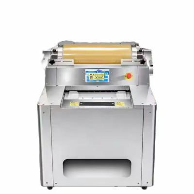 China HIPAC Automatic Cling Film Packaging Machine and Strapping Machine for Commercial Fruit Stores and Vegetables Stainless Steel for sale