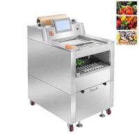 China Electric Automatic PLC-Controlled Plastic Wrap Packaging Machine for Food and Commodity Sealing for sale