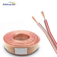 China PVC Sheath 24 AWG OFC CCA Speaker Cable Support Customization for sale