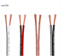 China 10 12 14 16 18 20 22 24 Gauge OFC CCA Speaker Cable Moisture Resistant for sale