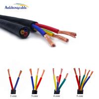 China RVV 2-Core 0.75 1.0 1.5 2.5MM Power Control Cable High Performance for sale