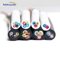 China RVV 4-Core 0.75 1.0 1.5 2.5MM Power Control Cable Customized Color for sale