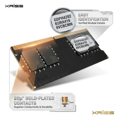 China DDR5 8GB 5600MHz SO-DIMM Laptop RAM Memory 262-Pin High Speed Notebook Module for Ultrabook Thin Light Design for sale