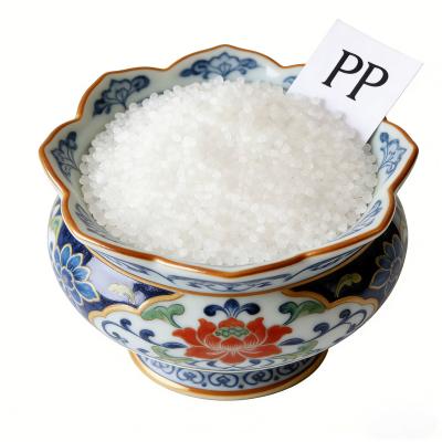 China L5E89 Sinochem PP Raffia Granules 100% Pure Virgin Polypropylene Resin for Flat Yarns for sale
