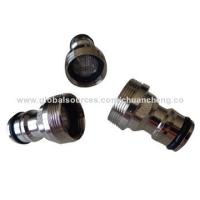 China Eco-friendly unleaded male hose fittings with metallic filter, OEM orders are welcome for sale