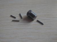 China Customized CNC machining products sensor fittings brass materials , made in China professional manufacturer for sale