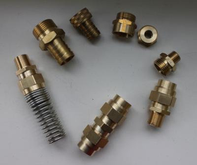 China CNC machining brass fittings,  made in China professional manufacturer for sale