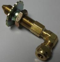China brass fitting pipes, brass fitting,ompressing fitting,single control valve,L shape nozzle for aromatic burner for sale