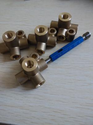 China cnc machining parts with high quality,Machining brass, copper alloy forgings, Brass Oil Separator for sale
