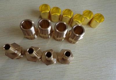 China Customized Brass Water Meter Connector with all kinds of finishes, made in China professional manufacturer for sale