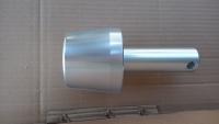 China CNC machining steel roller, galvanized, Customized cnc precision machining parts with all kinds of finishes for sale