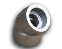 China 45 degree carbon steel forged elbow, Forged high pressure carbon steel pipe fittings,Customized carbon steel fitting for sale