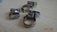 China Single ear stainless steel tube clamp,Customized stainless steel hose clamps, made in China professional manufacturer for sale
