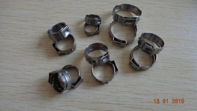 China Single ear stainless steel tube clamp,Customized stainless steel hose clamps, made in China professional manufacturer for sale