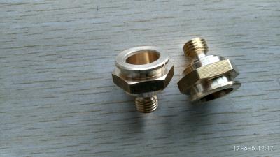 China Customized Brass Quick Connector with all kinds of finishes, made in China professional manufacturer for sale