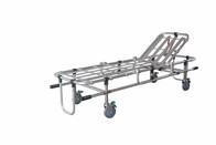 China Low Frame Structure Aluminum Folding Ambulance Stretcher Patient Transport For Rescue for sale