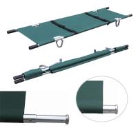 China First Aid 2140mm Folding Medical Stretcher , Portable Folding Stretcher for sale