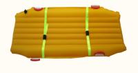 China Inflatable Emergency Rescue Stretcher 150kg Foot Pump Yellow for sale