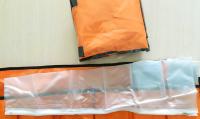 China First Aid Air Splint Kits Inflatable Plastic Splint With Hand Wrist Elbow Half Arm for sale