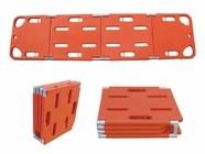 China Plastic Folding Spine Board Stretcher ABS 4 Fold Medical Floating Water Rescue for sale