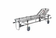 China Low Frame Structure Ambulance Folding Stretcher Patient Transfer With I.V. Stand for sale
